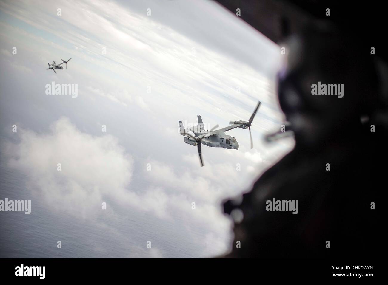 LUZON STRAIT (Feb. 3, 2022) A U.S. Marine assigned to Marine Medium ...