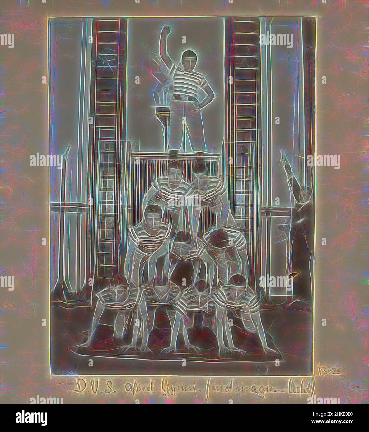 Gymnastics pyramid hi-res stock photography and images - Alamy