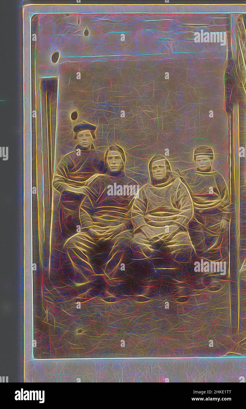 Inspired by Portrait of four unknown men, possibly fishermen or boatmen ...