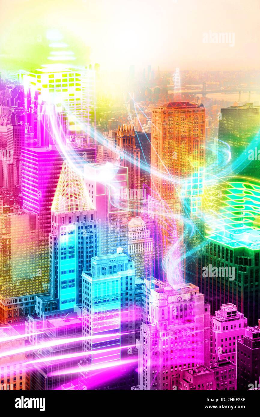 Metaverse buildings hi-res stock photography and images - Alamy