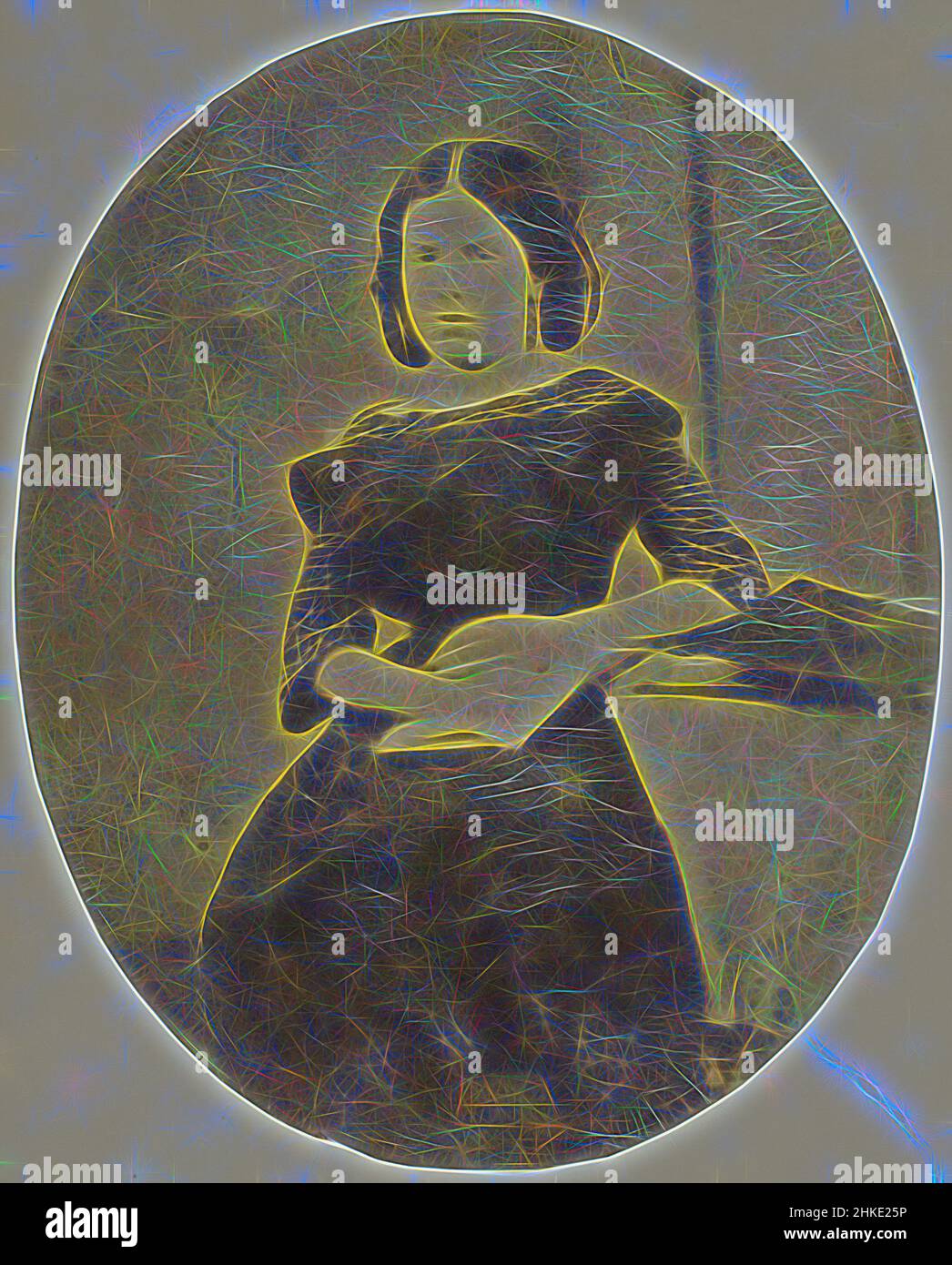 Inspired by Portrait of Thérèse Asser, Eduard Isaac Asser, Amsterdam, c ...