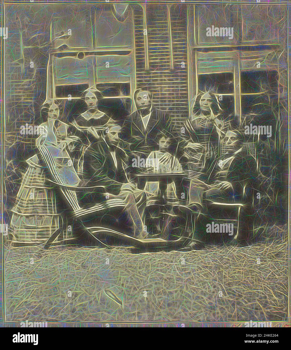 Inspired by Group portrait of members of the Asser and Oppenheim ...