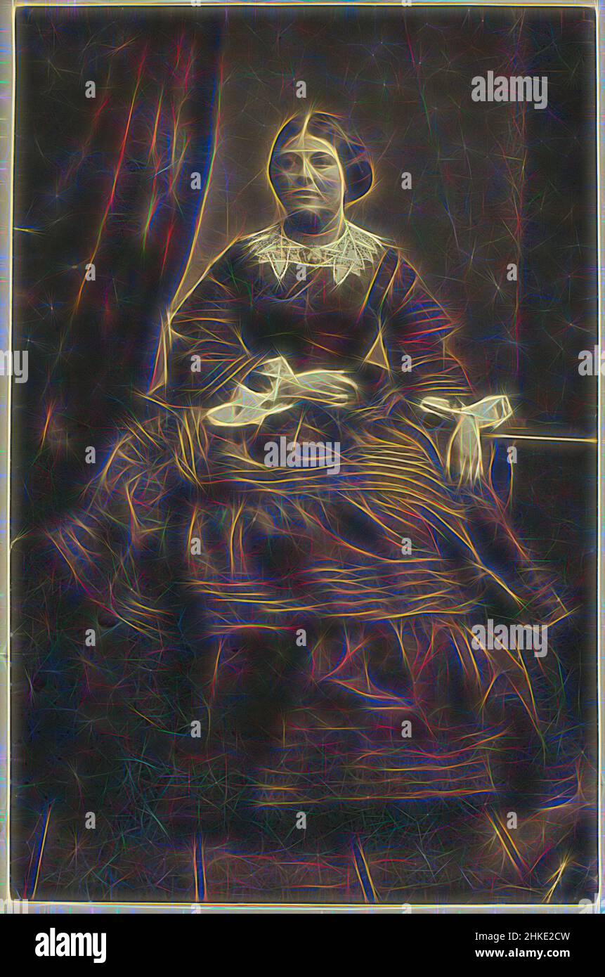 Inspired by Portrait of a woman, Eduard Isaac Asser, Amsterdam, c. 1854 ...