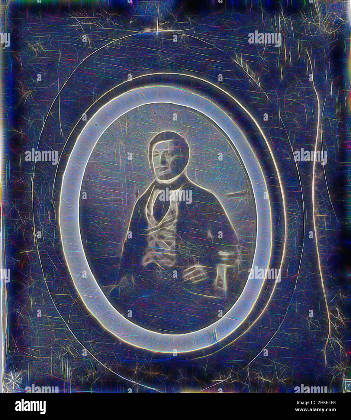 Inspired by Reproduction of a portrait of Louis Asser, Eduard Isaac ...