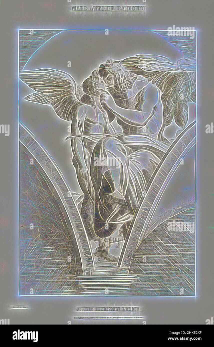 Inspired by Photoreproduction of the engraving Jupiter and Eros by ...