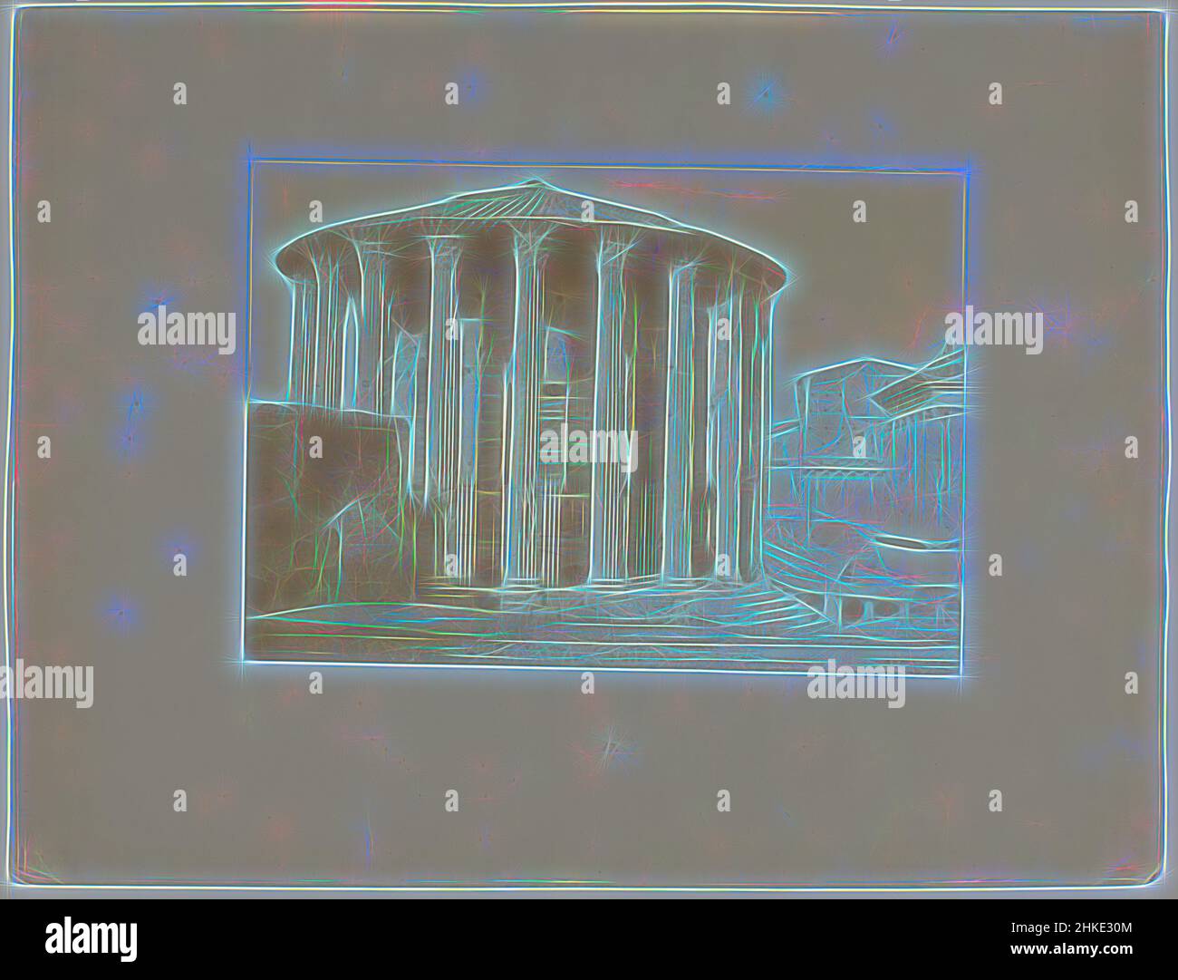 Inspired by Temple of Hercules Invictus, Rome, Reimagined by Artotop ...