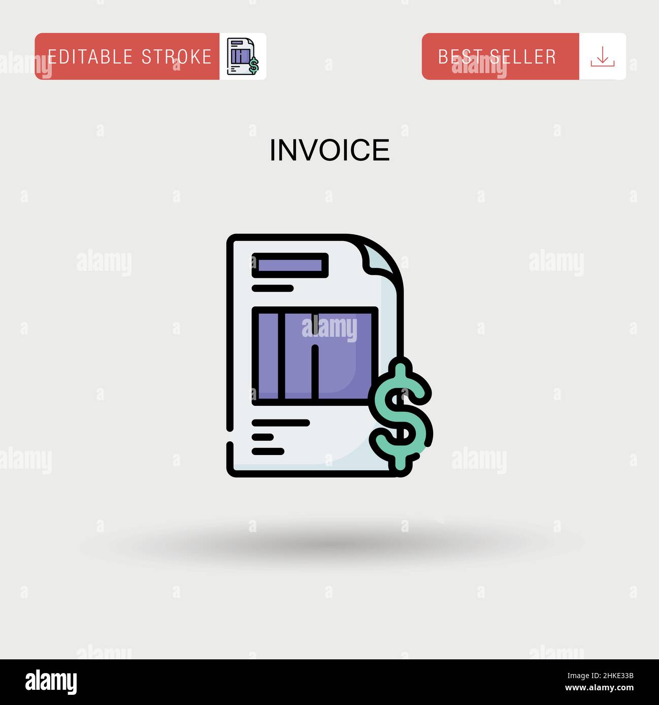 Businessperson calculating invoice computer hi-res stock photography ...