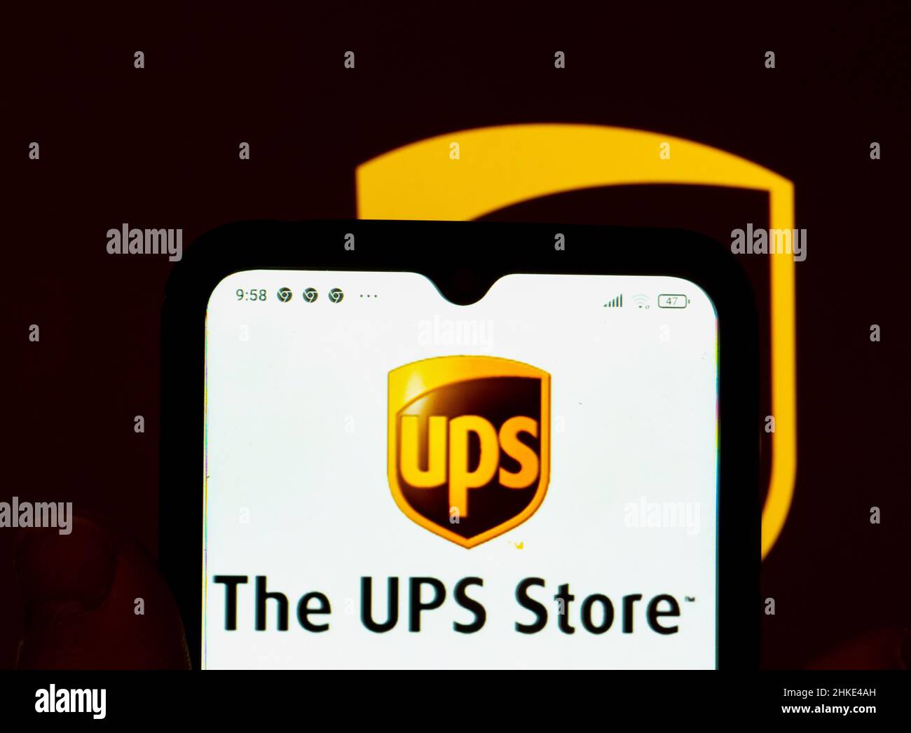 The ups store logo hi-res stock photography and images - Alamy