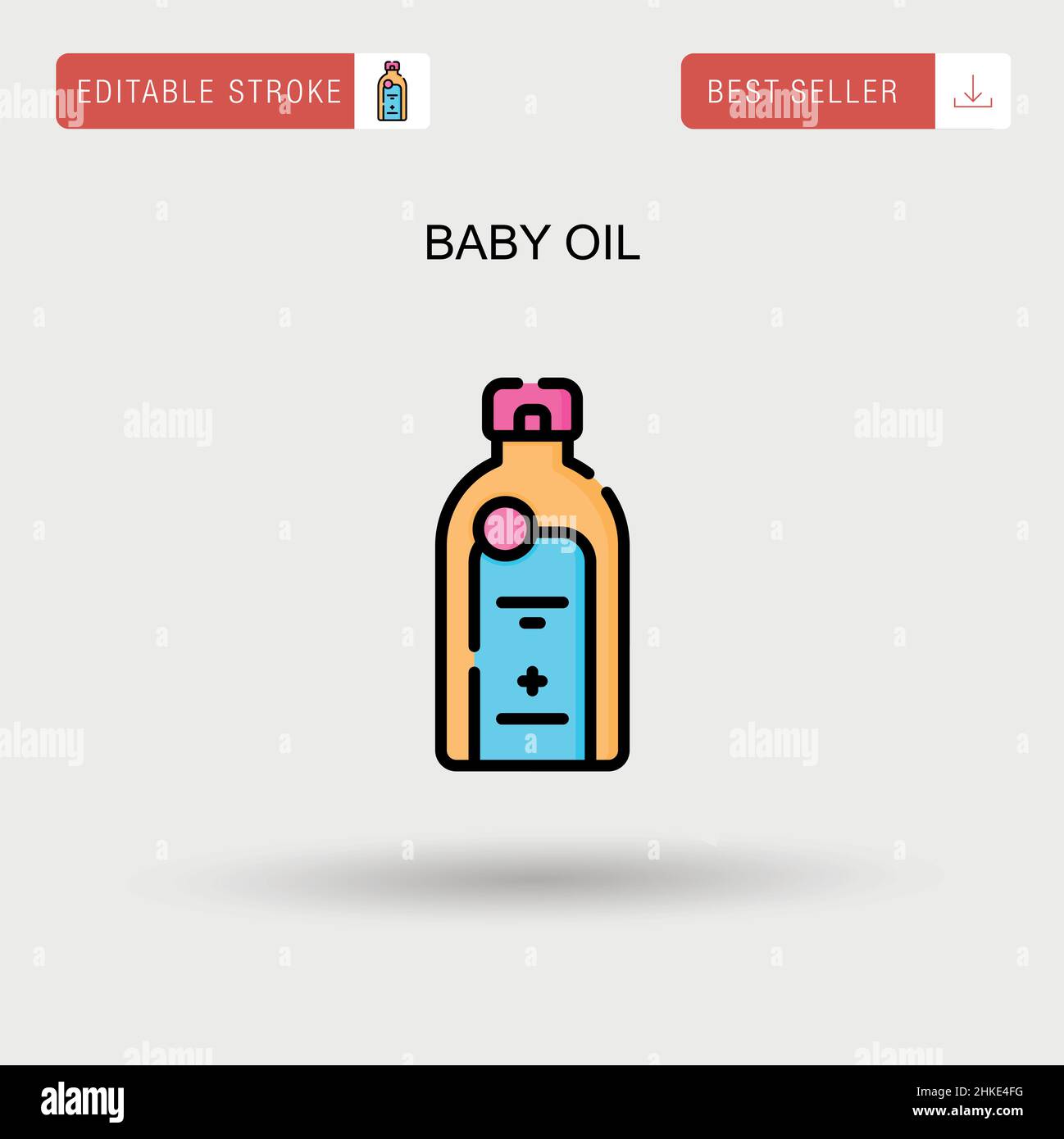 Baby laying top view Stock Vector Images - Alamy