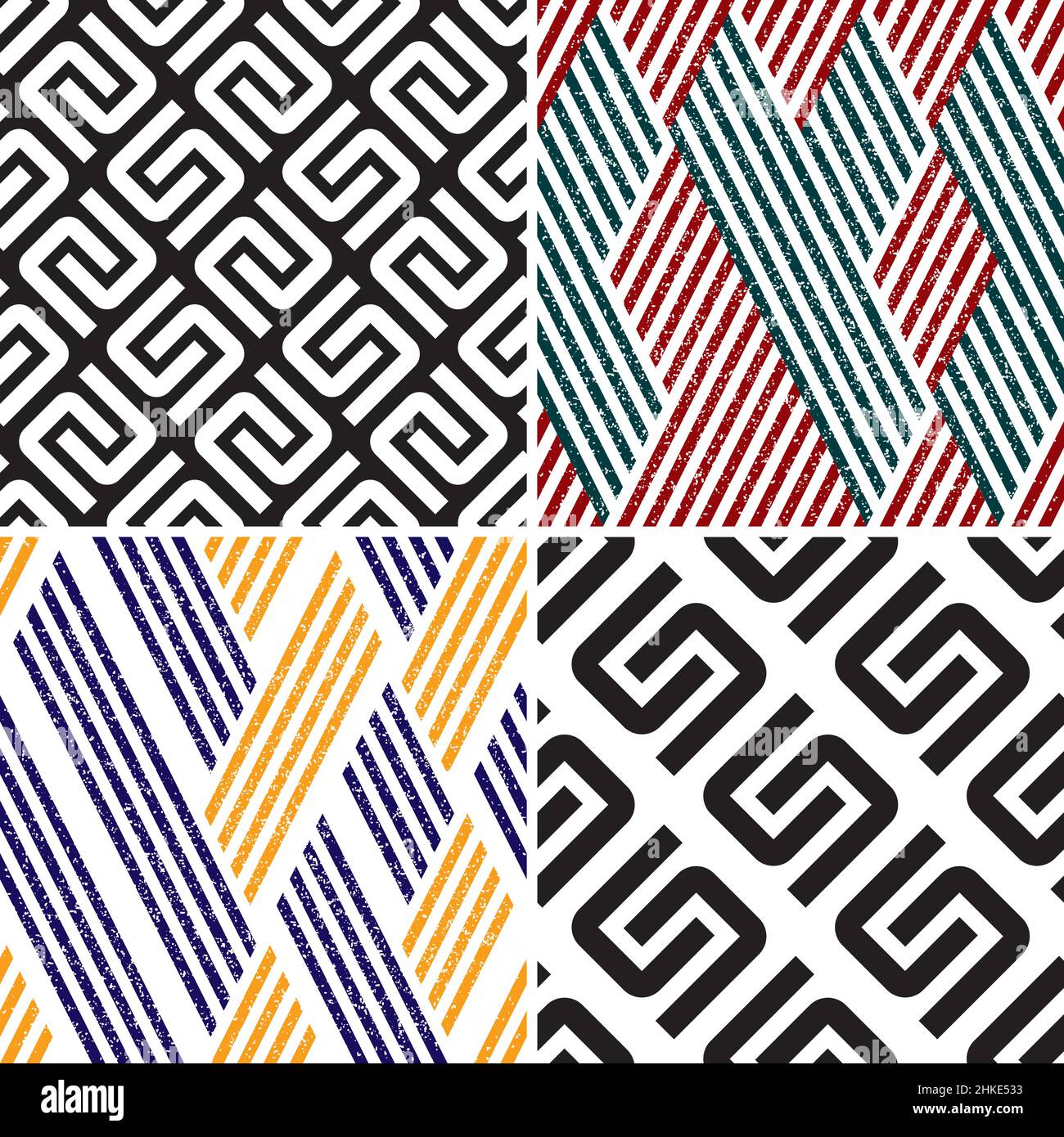 4 different vector patterns in the same package(eps). One pattern is ...