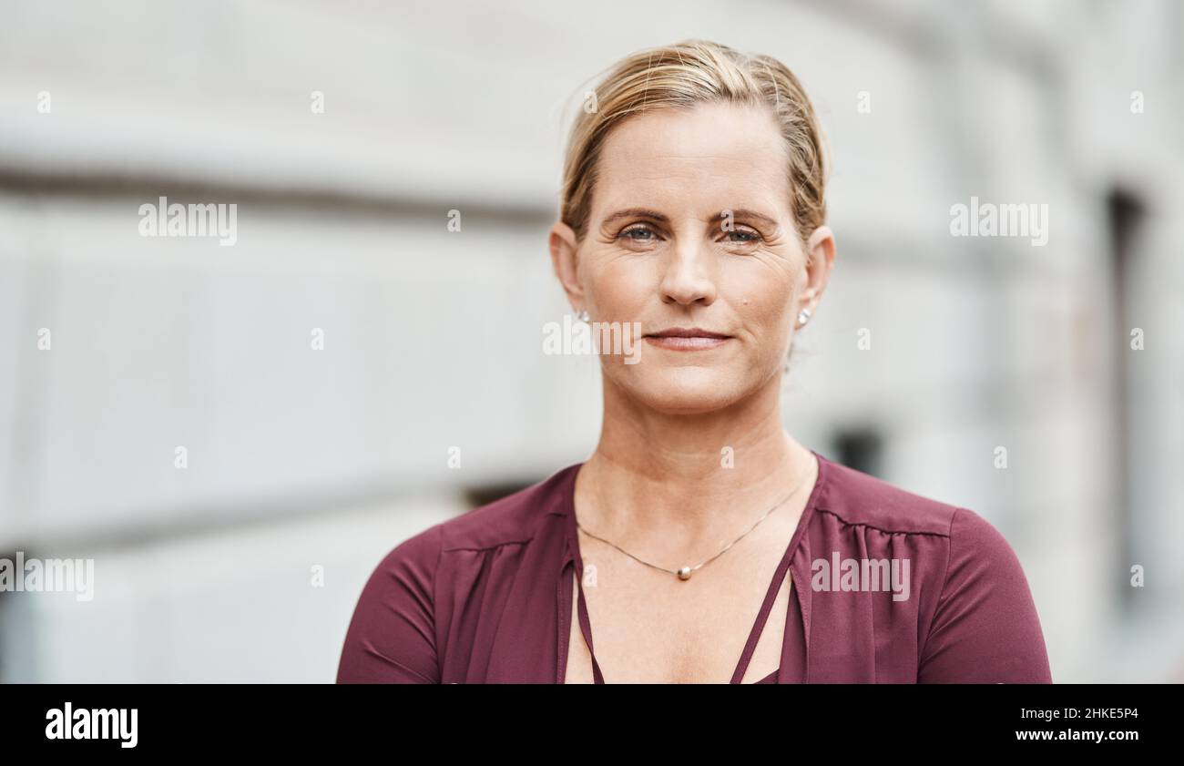 Create the success you deserve with self confidence Stock Photo - Alamy