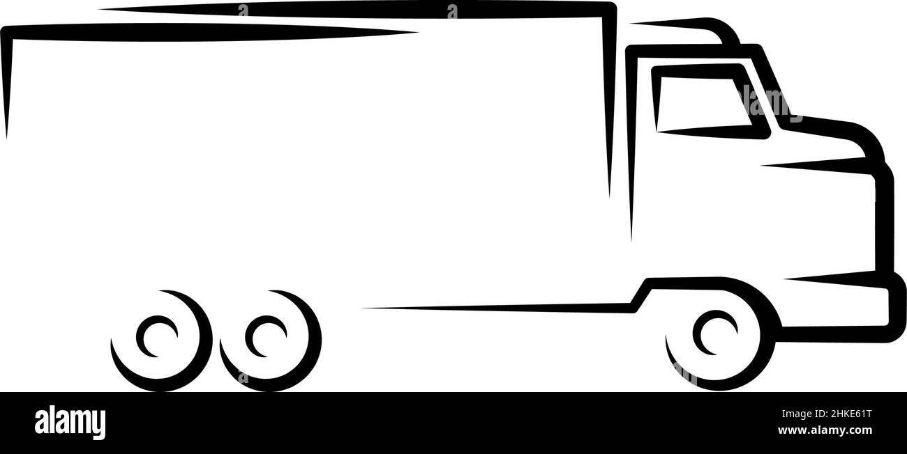 Truck Outline Logo