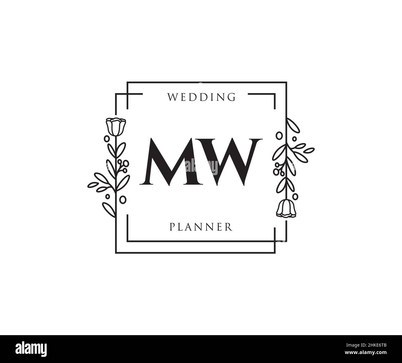 Mw logos Stock Vector Images - Alamy