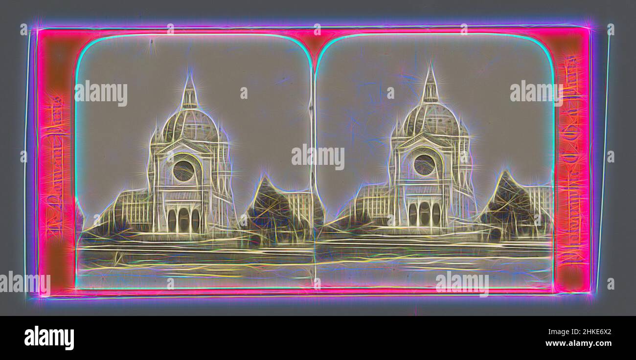 Inspired by View of the Saint-Augustin Church in Paris, Le Nouveau ...