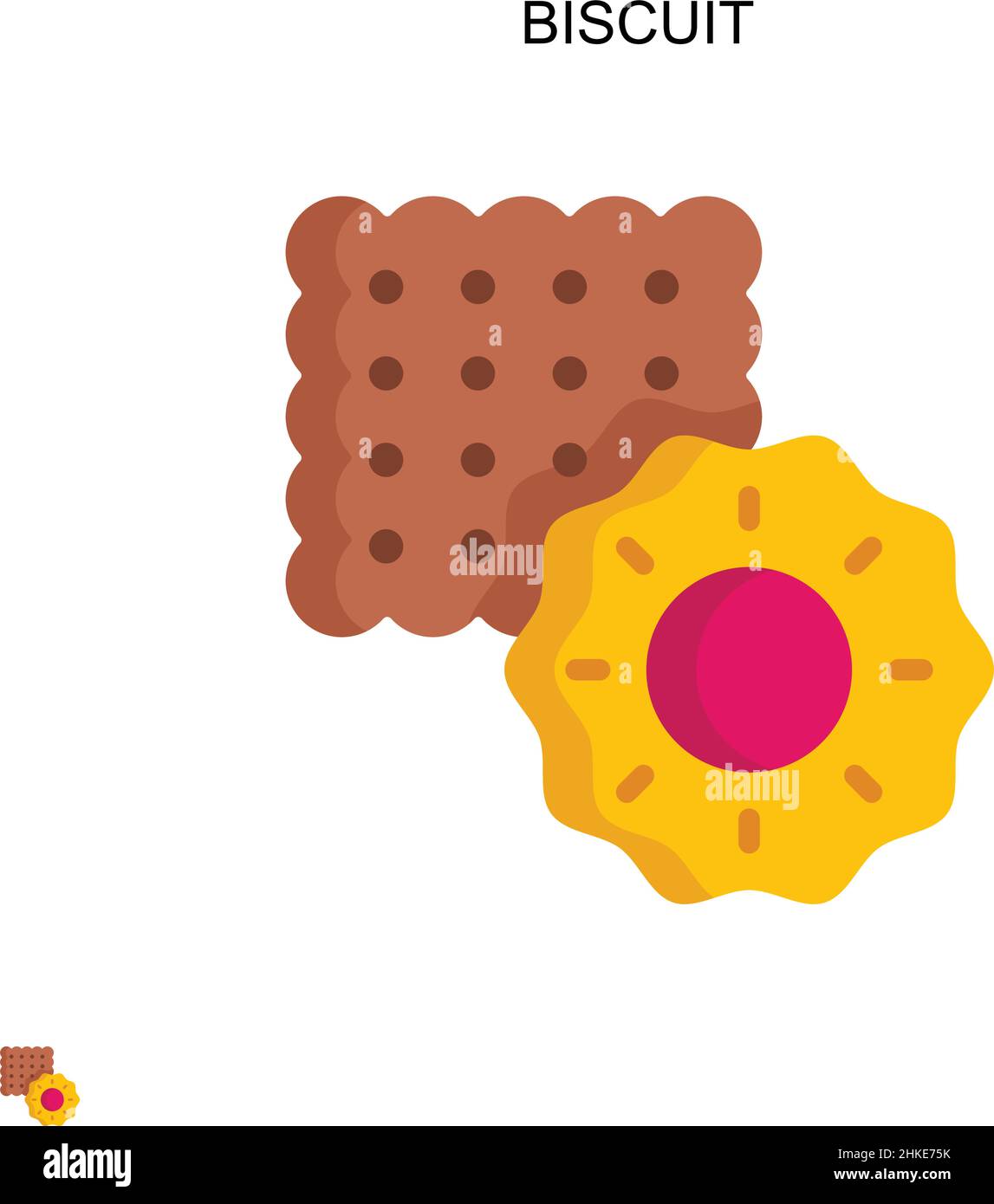 Crisp all butter pastry Stock Vector Images - Alamy