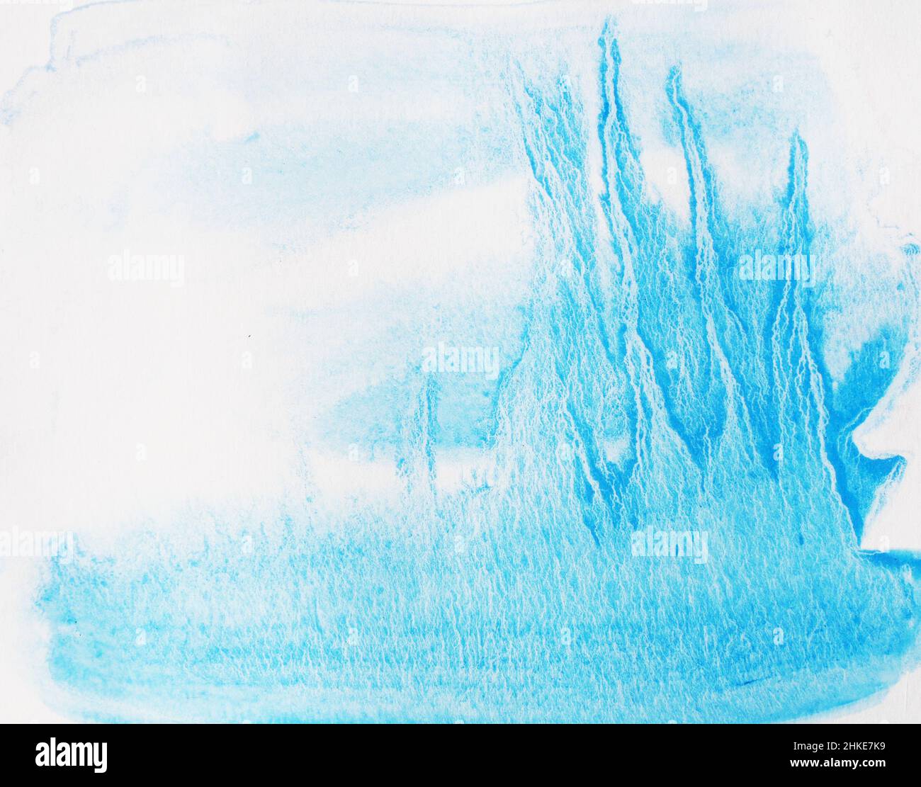 Color gradient from dark to light , Blue stains flow on white surface ...