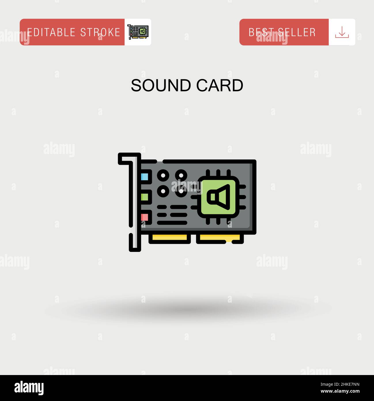 Audio card Stock Vector Images - Alamy