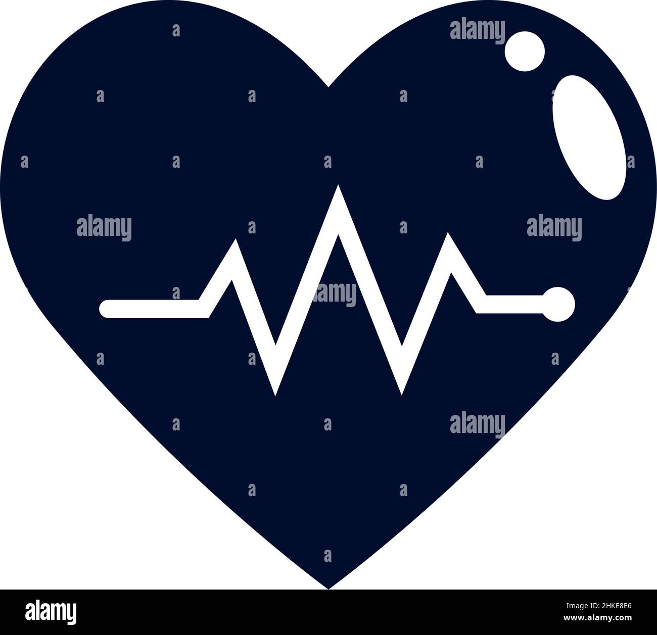 heart pulse design Stock Vector Image & Art - Alamy