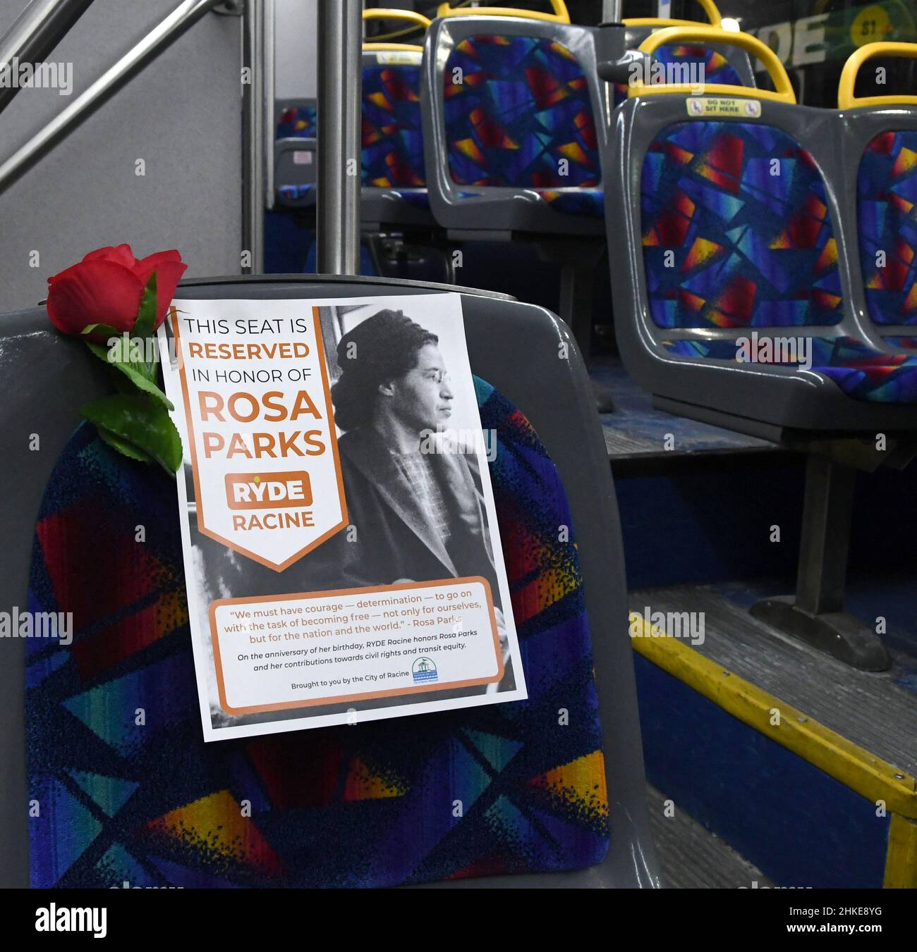Rosa parks on bus hi-res stock photography and images - Alamy