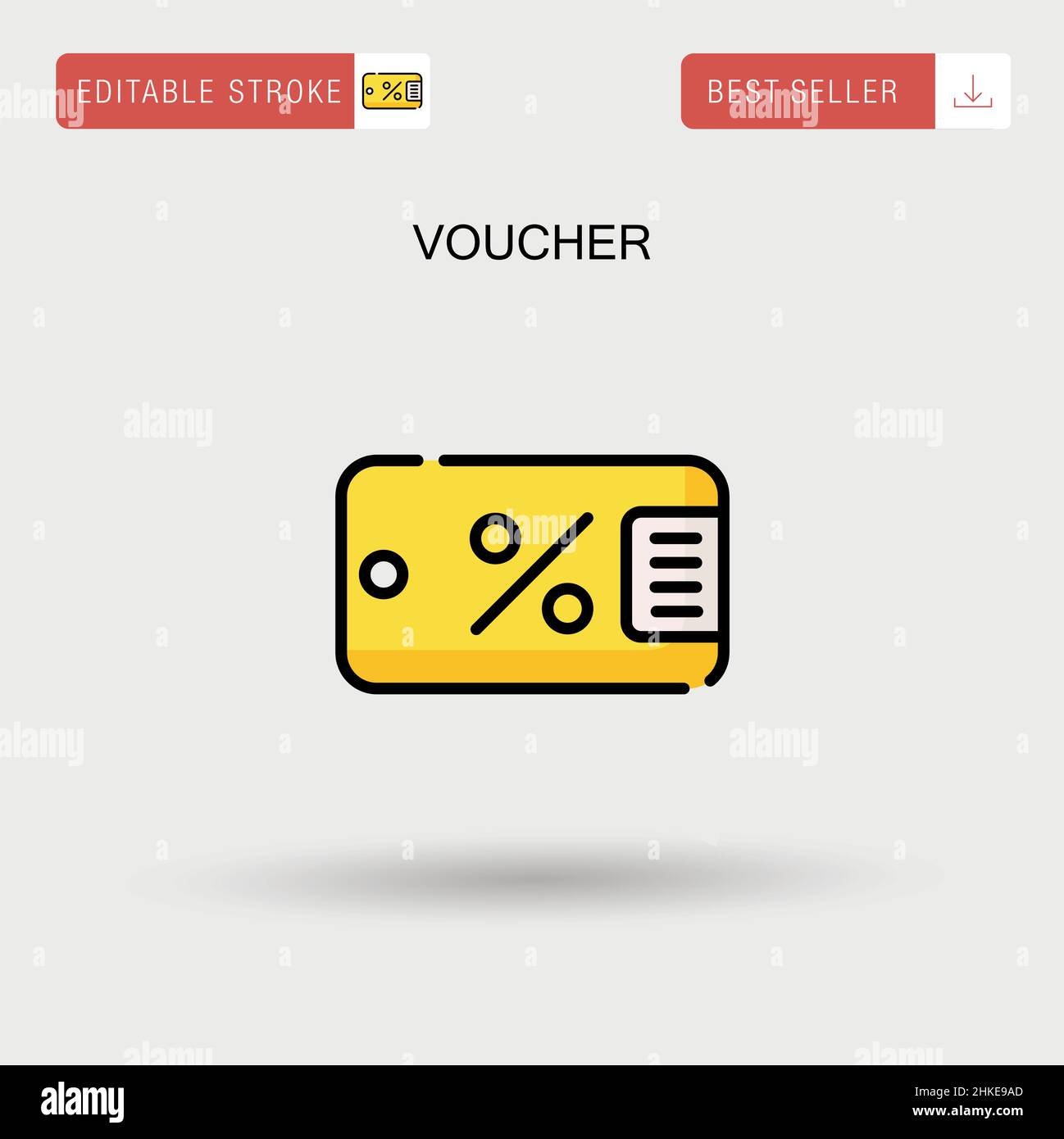 Simple business voucher hi-res stock photography and images - Alamy