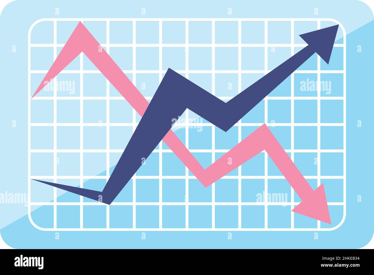 statistics arrows infographics Stock Vector Image & Art - Alamy