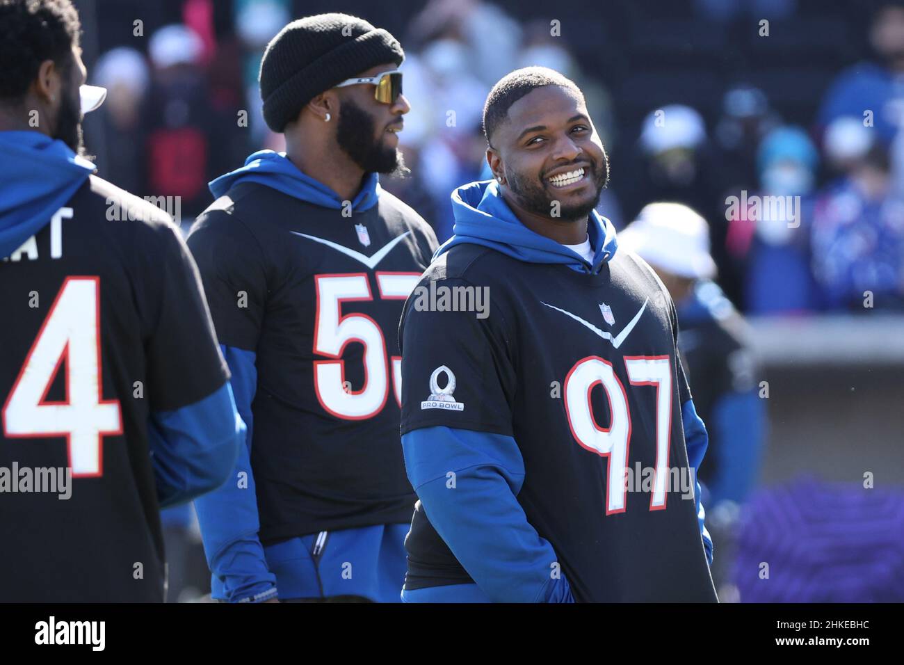 February 3, 2022: Philadelphia Eagles defensive tackle Javon Hargrave ...