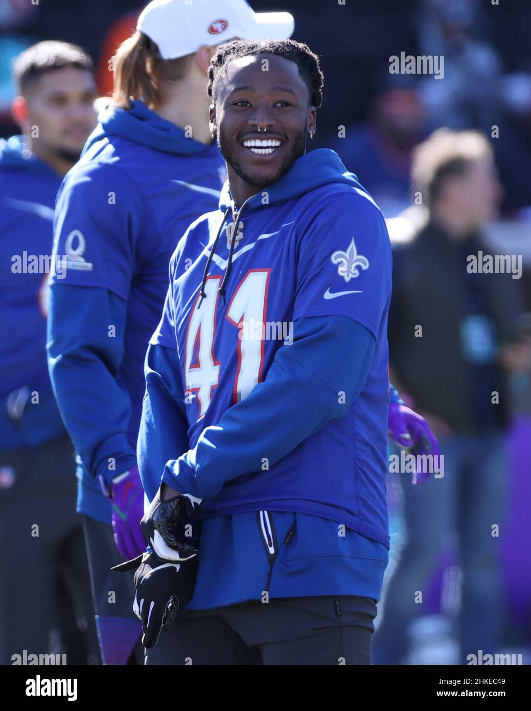 Alvin kamara 2022 hi-res stock photography and images - Alamy