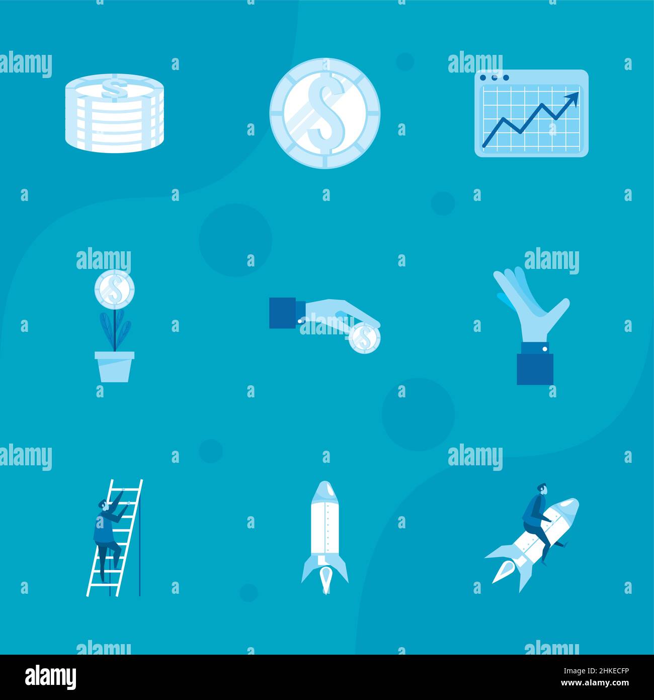 nine business income icons Stock Vector Image & Art - Alamy