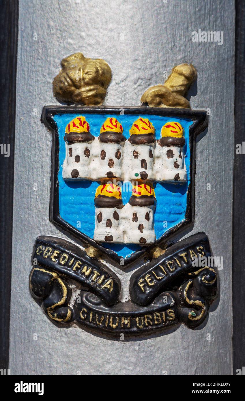 City Crest, Dublin City, County Dublin, Ireland Stock Photo - Alamy