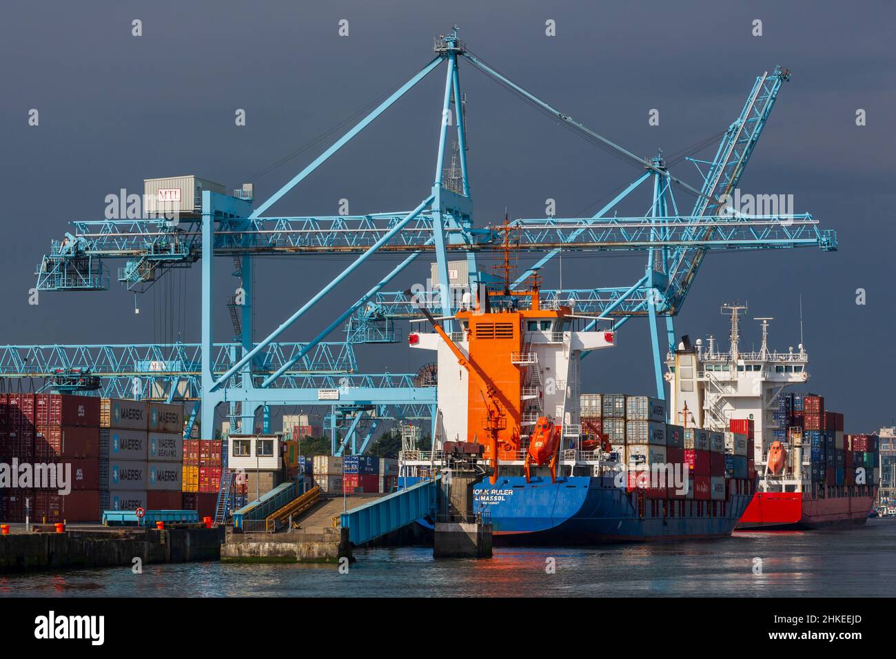 Dublin Port, County Dublin, Ireland Stock Photo - Alamy