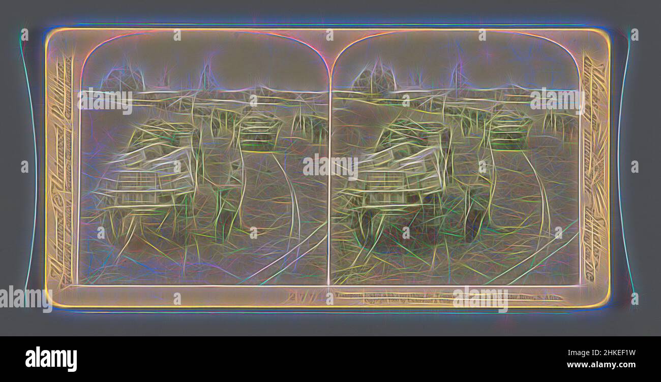 Inspired by Wagons with British army supplies at the Modder River ...