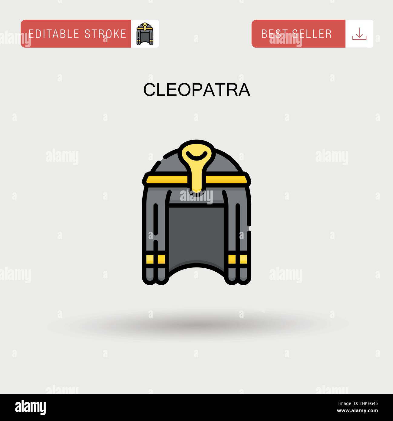 Ancient egypt cleopatra Stock Vector Images - Alamy