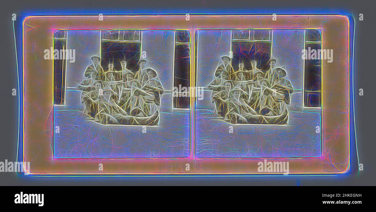 Inspired by Portrait of a group of unknown boys in front of a building ...