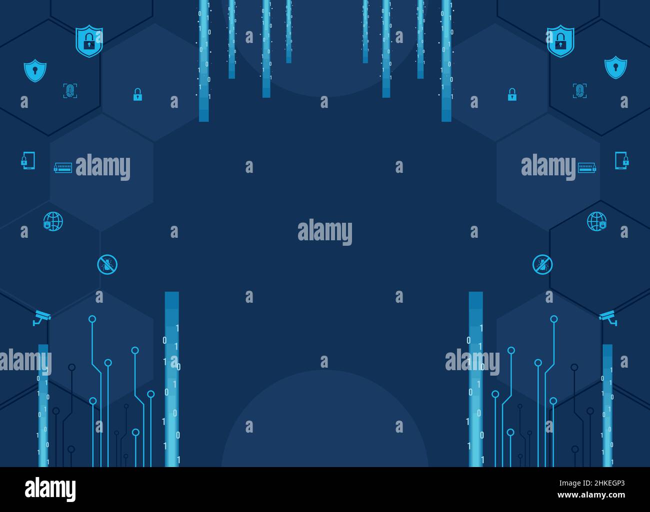 cyber security background Stock Vector Image & Art - Alamy