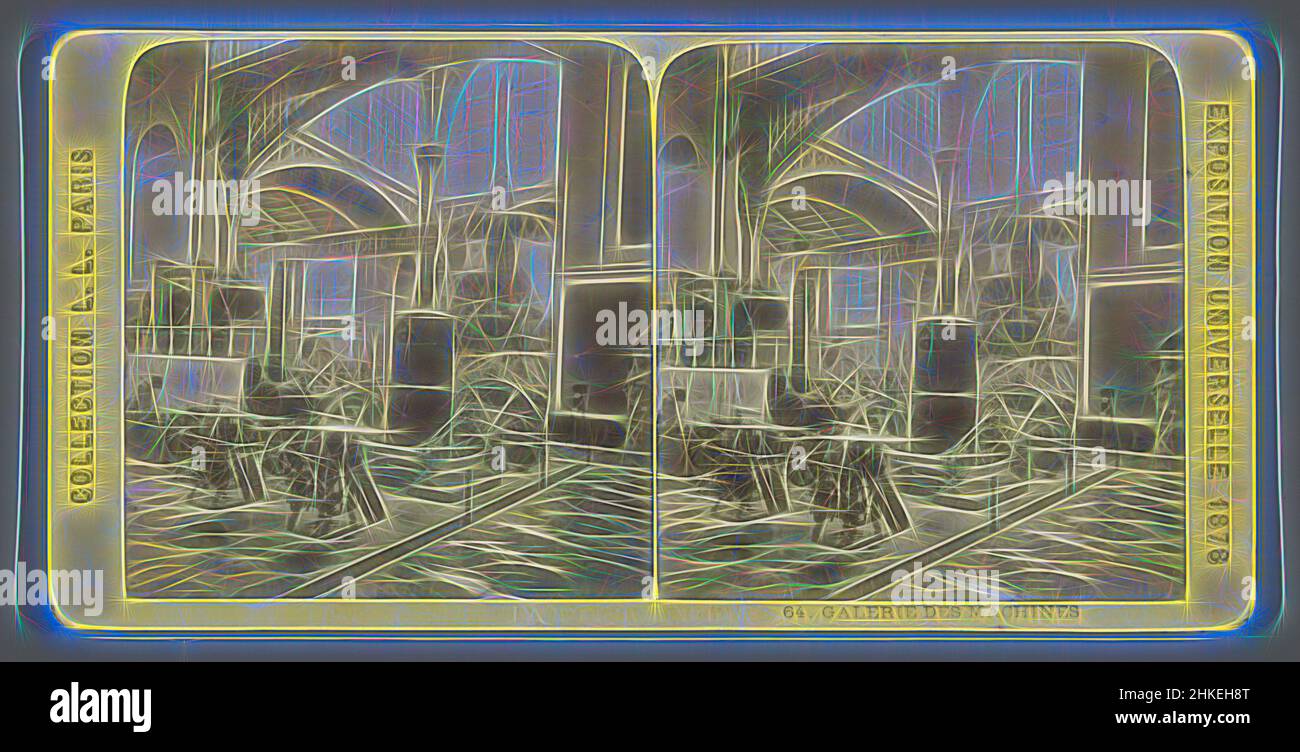 Inspired by Machinery hall at the 1878 World's Fair, with machines made ...