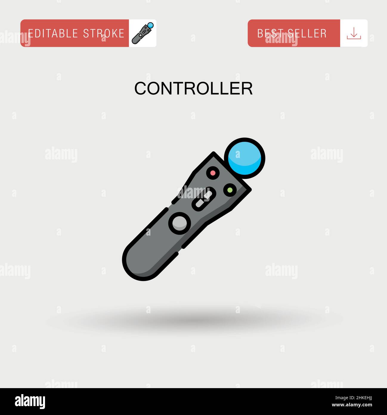 Joystick game controller monitor hi-res stock photography and images ...