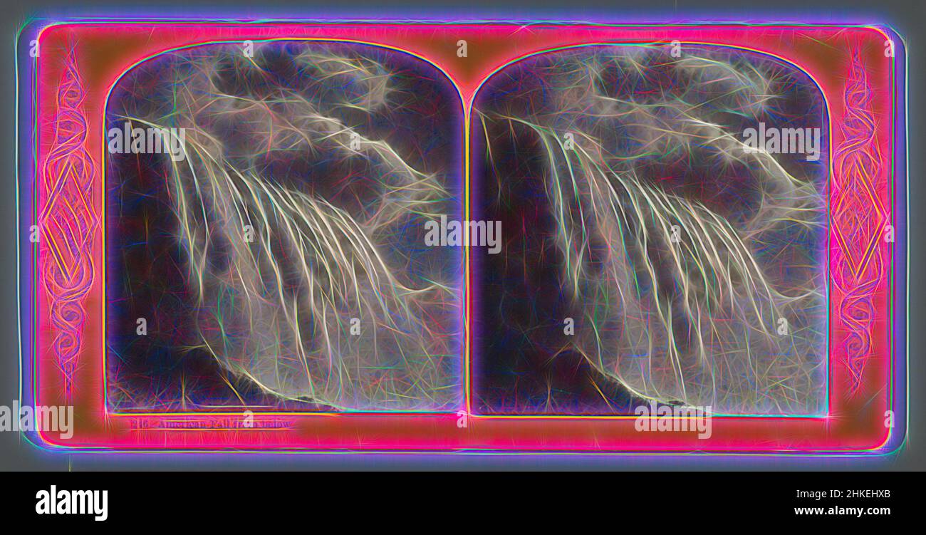 Inspired by American Falls seen from below, American Fall from below ...