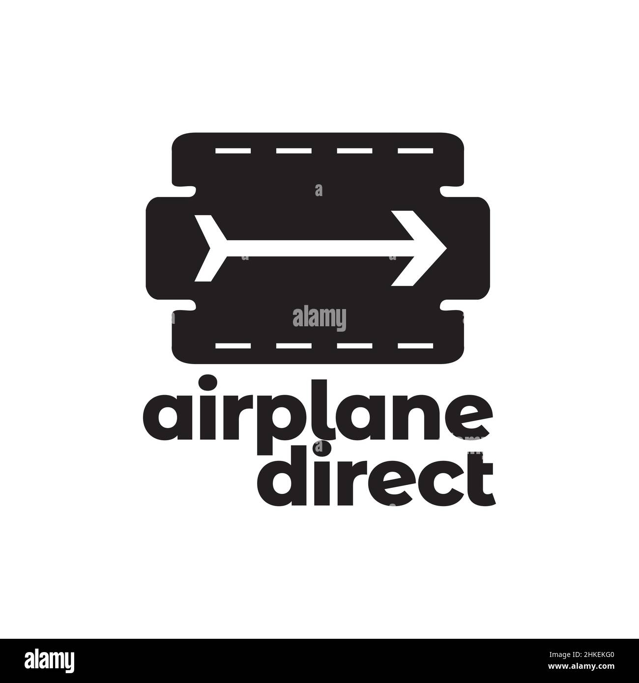 Razor Blade With Direction Logo Design Vector Graphic Symbol Icon