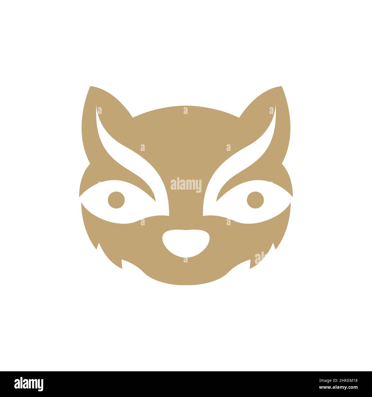 head animal flying squirrel logo design, vector graphic symbol icon ...