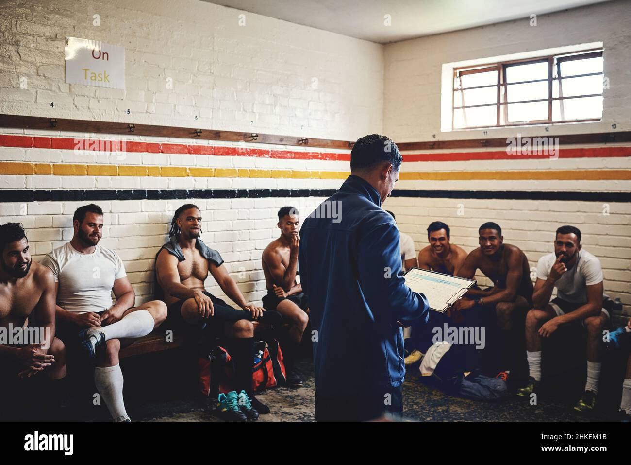 Adult african male coach hi-res stock photography and images - Alamy