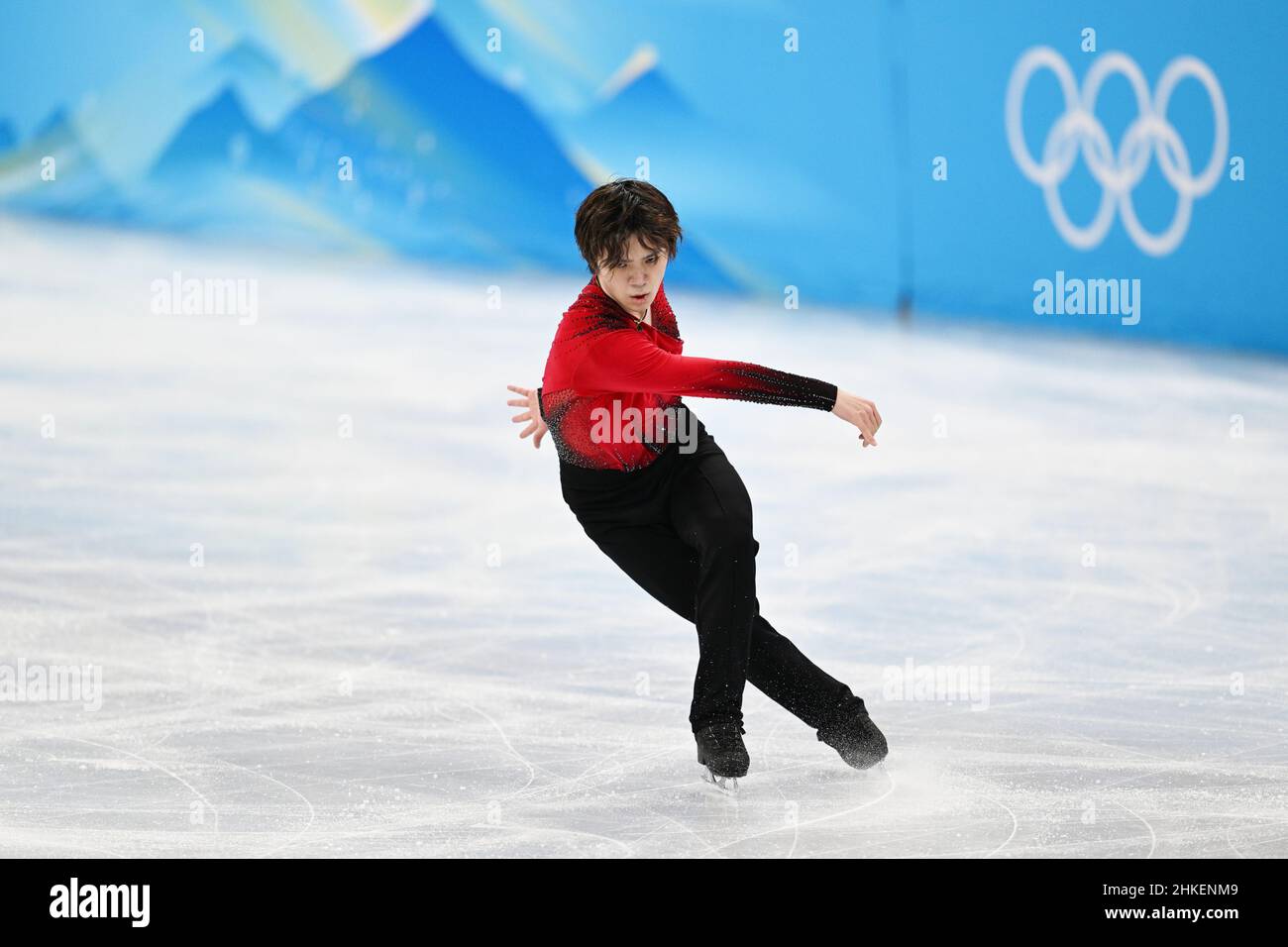 Beijing, China. Credit: MATSUO. 4th Feb, 2022. Shoma Uno (JPN) Figure ...