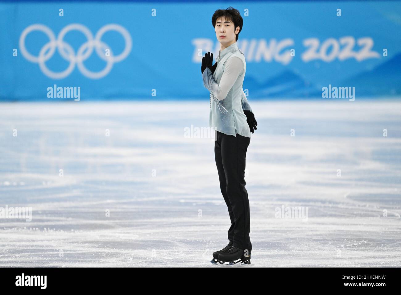 Beijing, China. Credit: MATSUO. 4th Feb, 2022. Boyang Jin (CHN) Figure ...