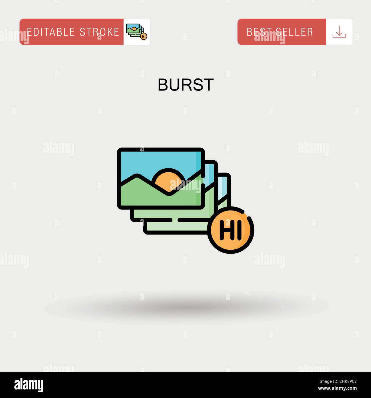 Burst Simple vector icon Stock Vector Image & Art - Alamy