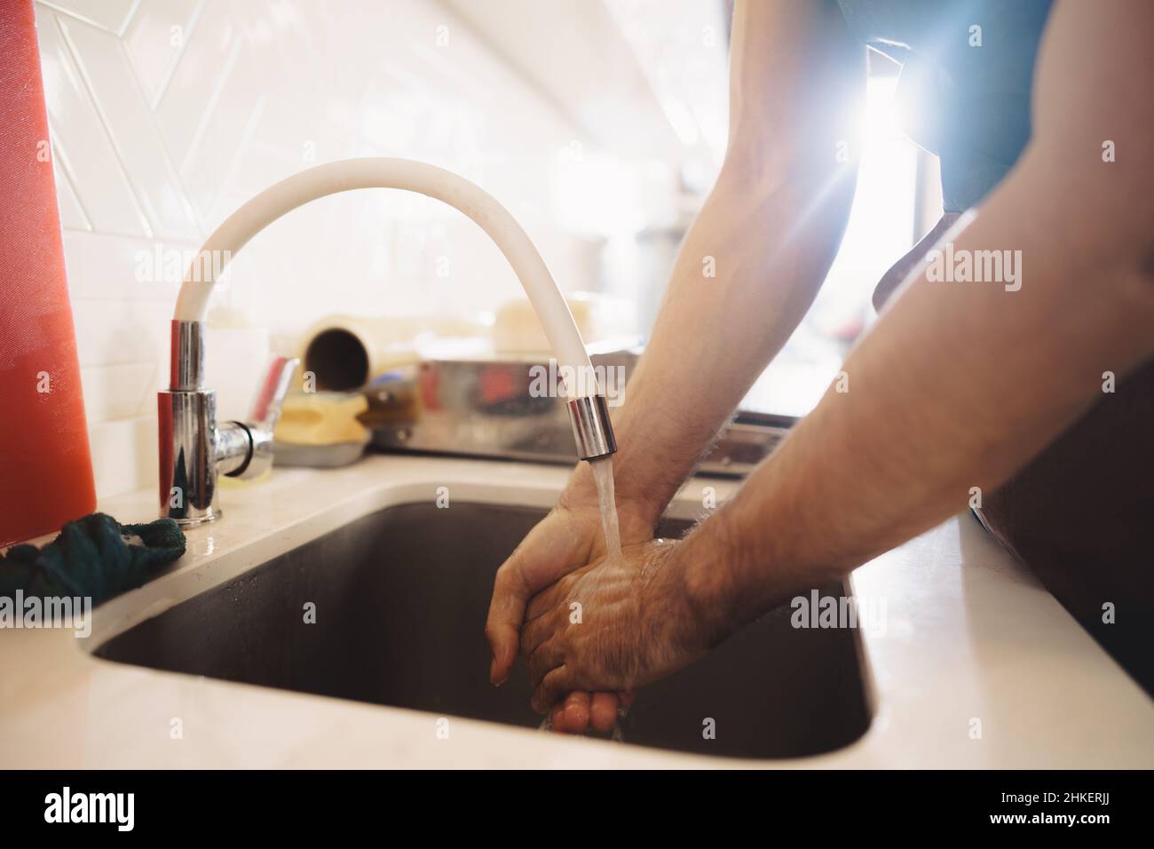 Restaurant must wash hands hi-res stock photography and images - Alamy