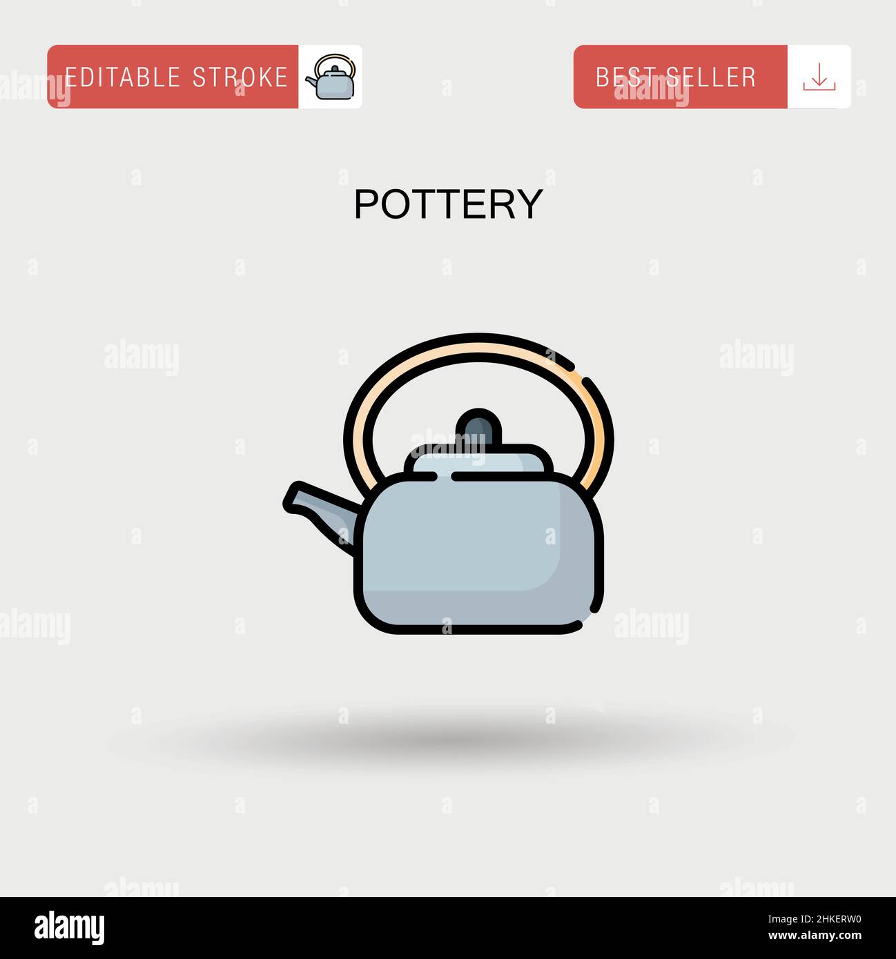 Pottery craft art workshop Stock Vector Images - Alamy