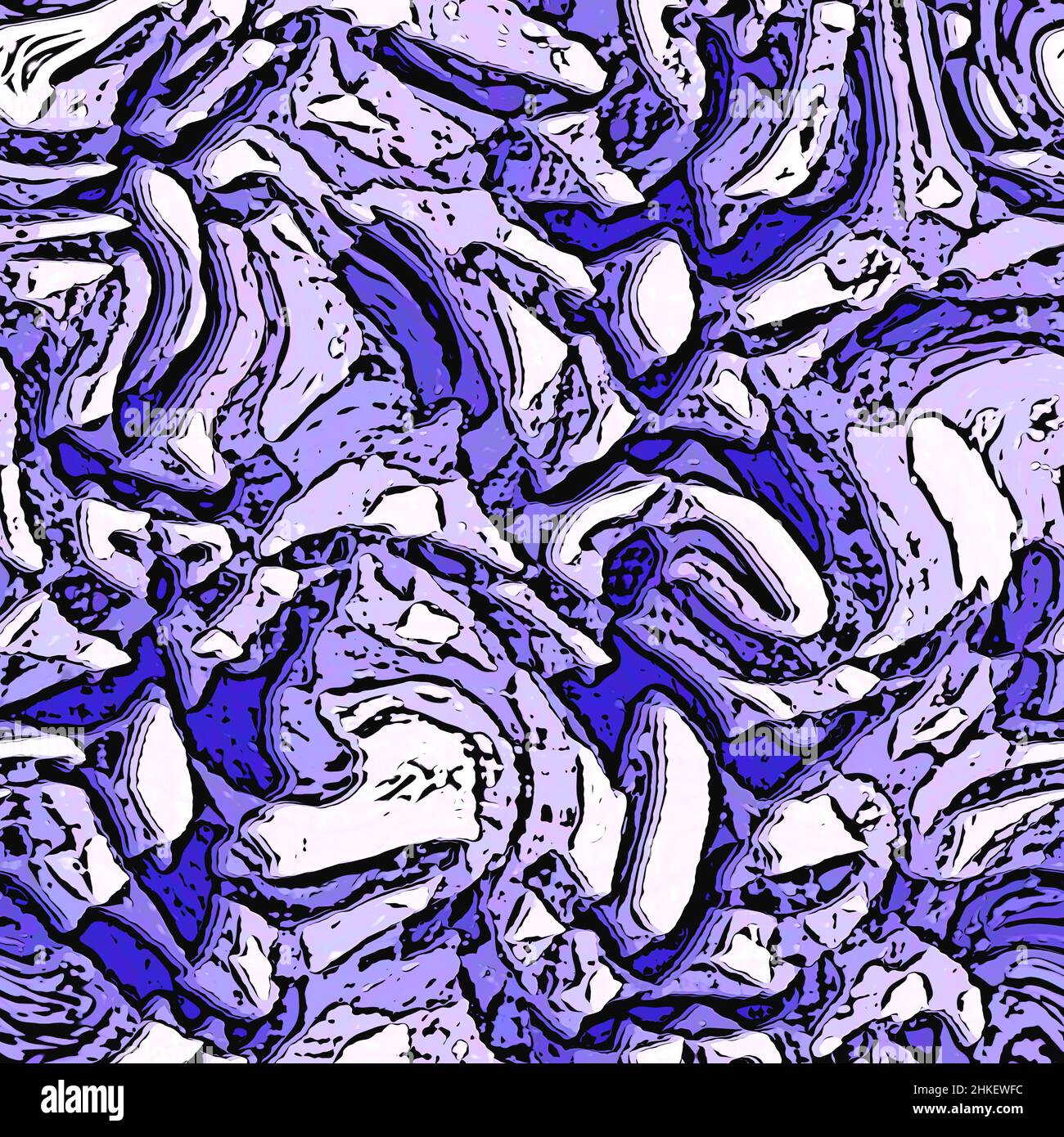 Purple camo swirl very peri color of the year seamless pattern texture ...