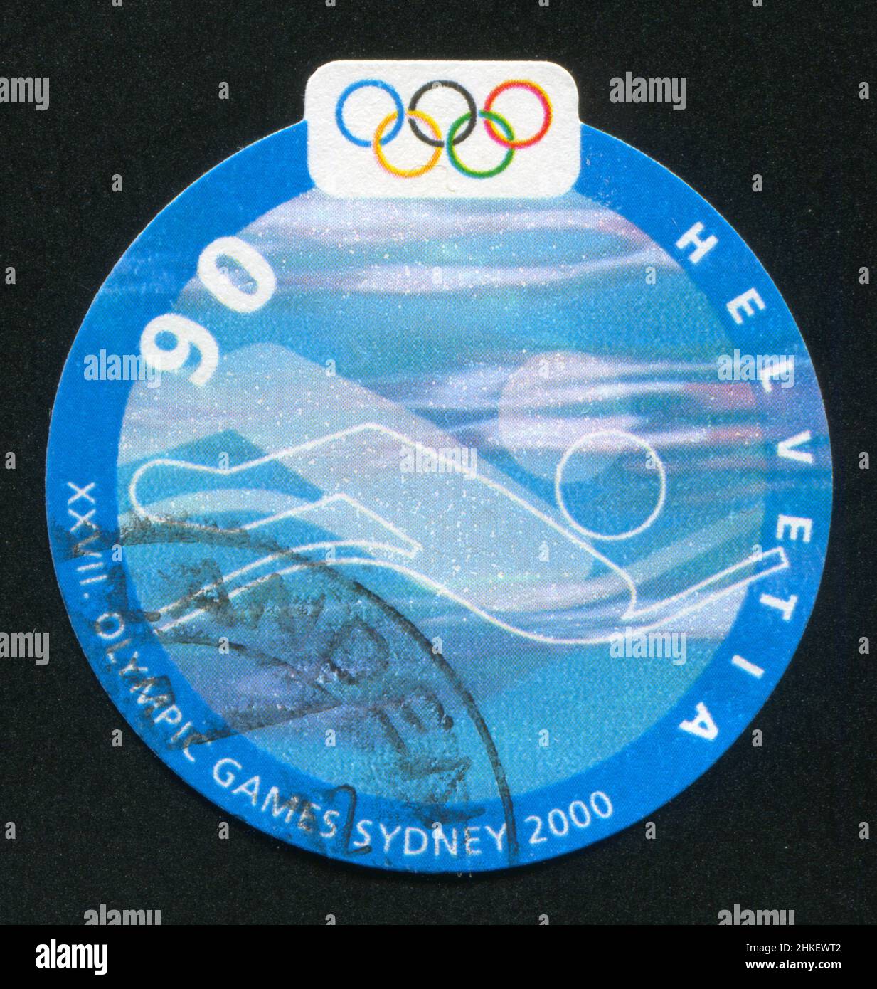 Olympic stamp 2000 hi-res stock photography and images - Alamy