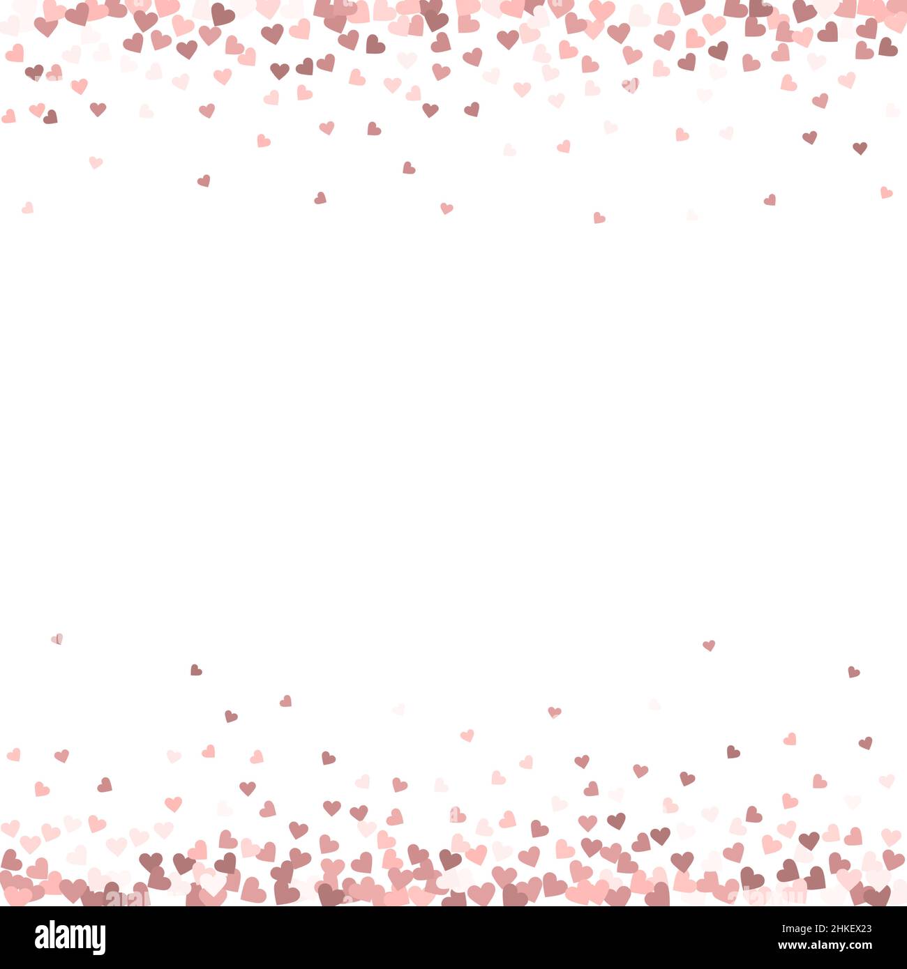 Pink Valentines Day Borders