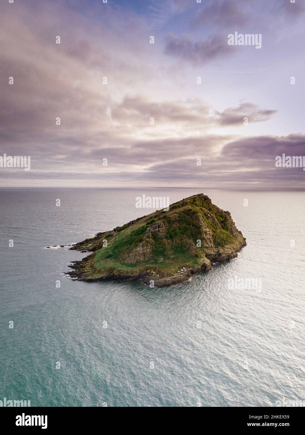 The Great Mewstone Stock Photo - Alamy