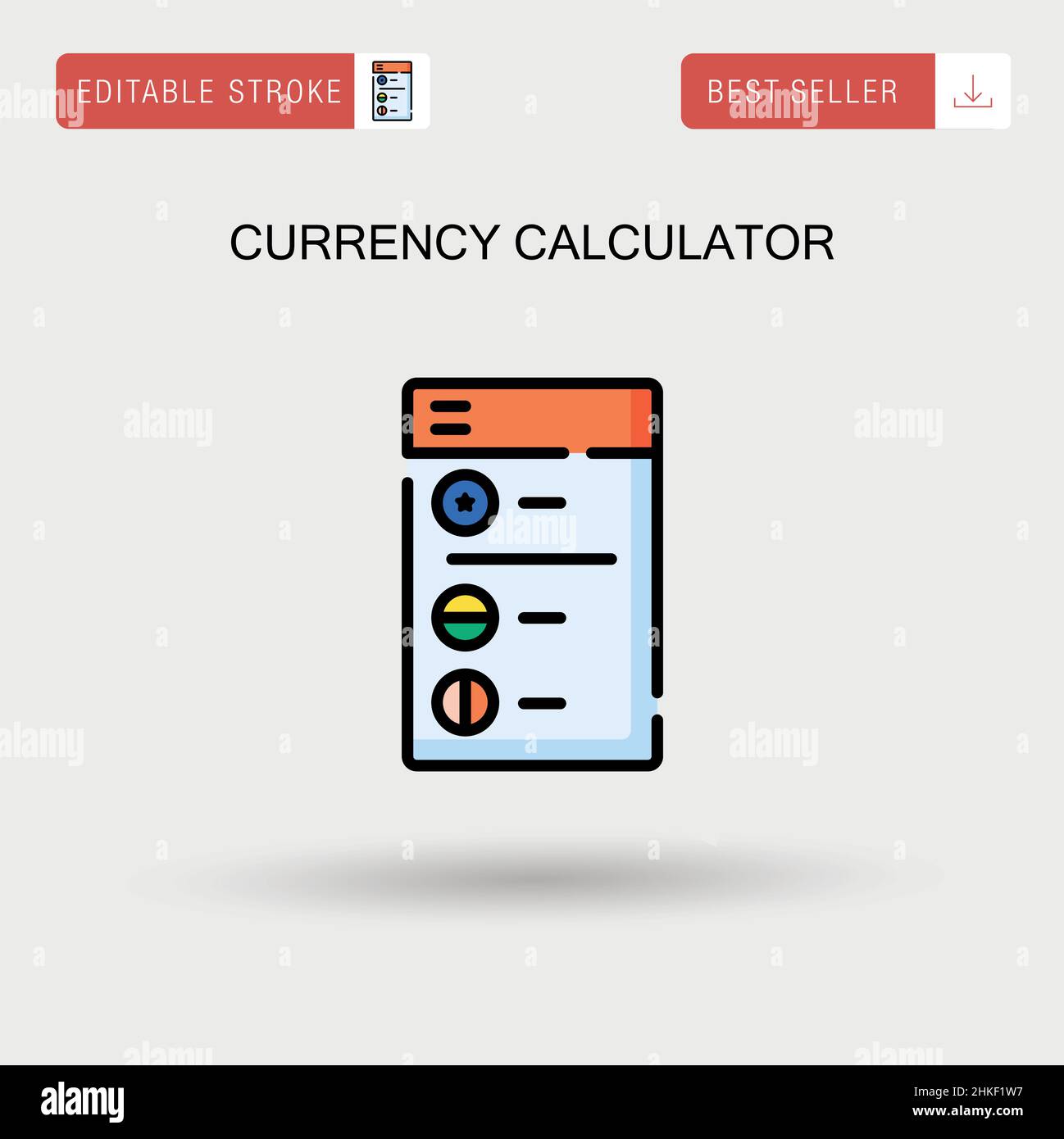 Banknote calculator Stock Vector Images - Alamy